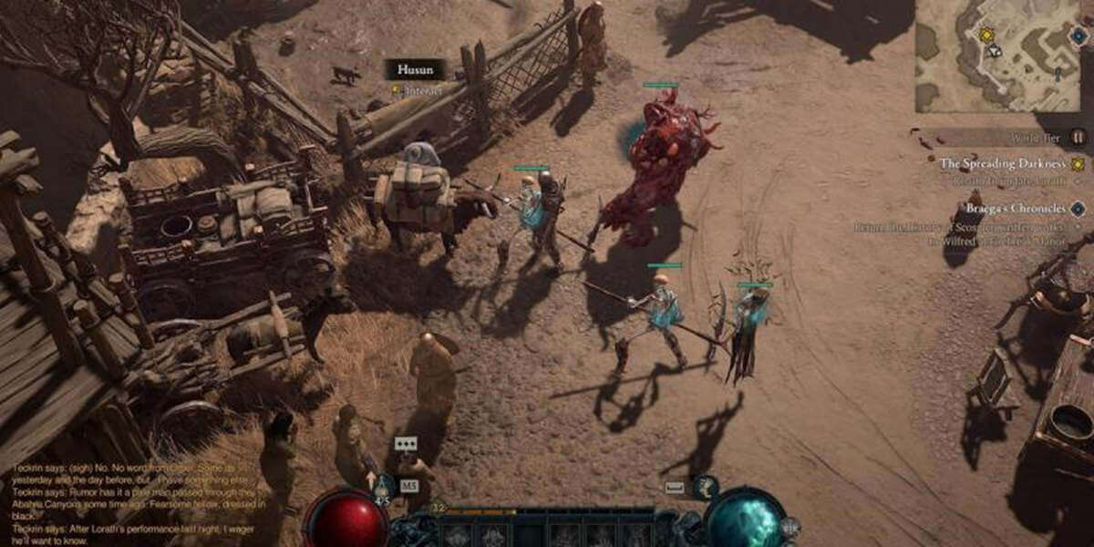 Guide to Interactive Map in Diablo IV